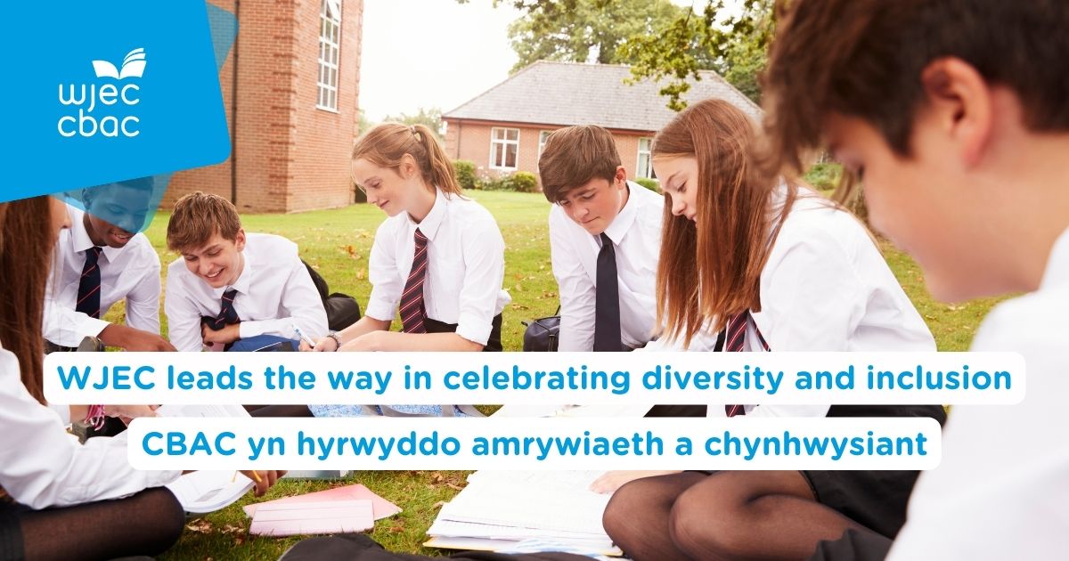 CBAC yn hyrwyddo amrywiaeth a chynhwysiant