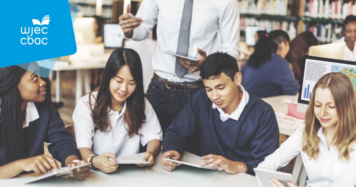 Sut i wneud y gorau o adnoddau Dysgu Cyfunol CBAC